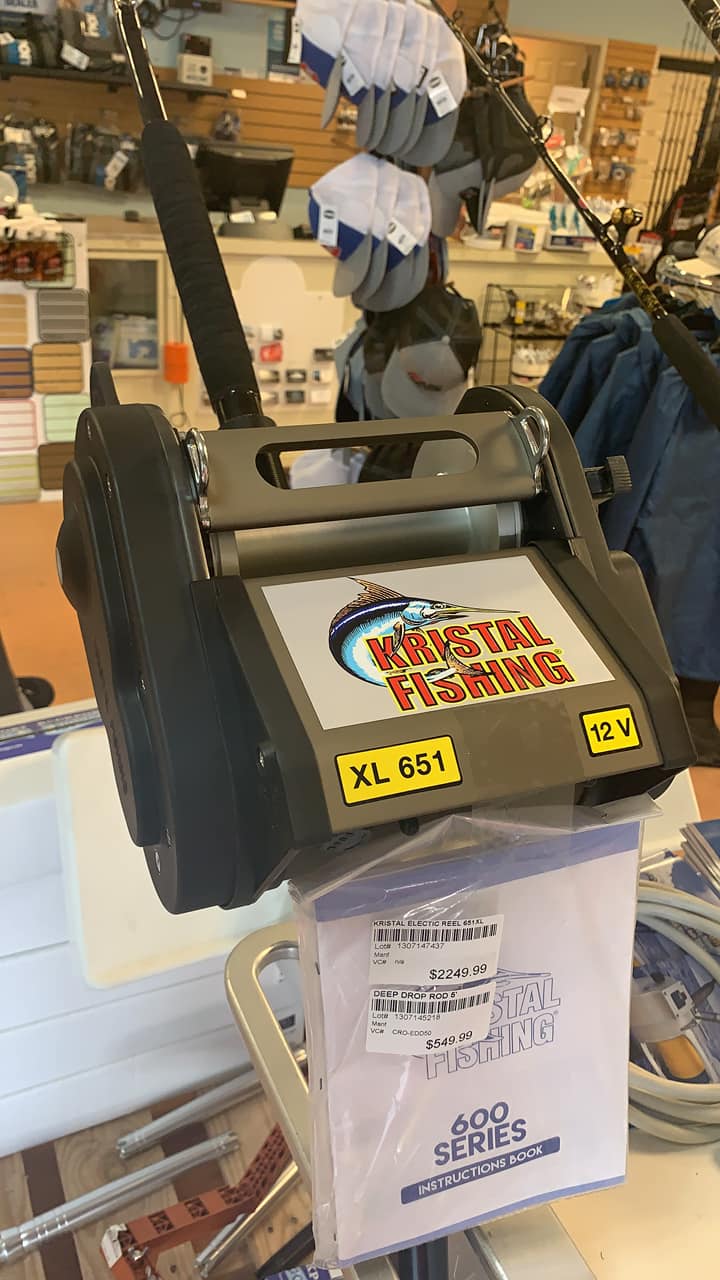 Kristal Fishing XL 651 Electric Dredge Reel - Sale - Graf Stef Sport