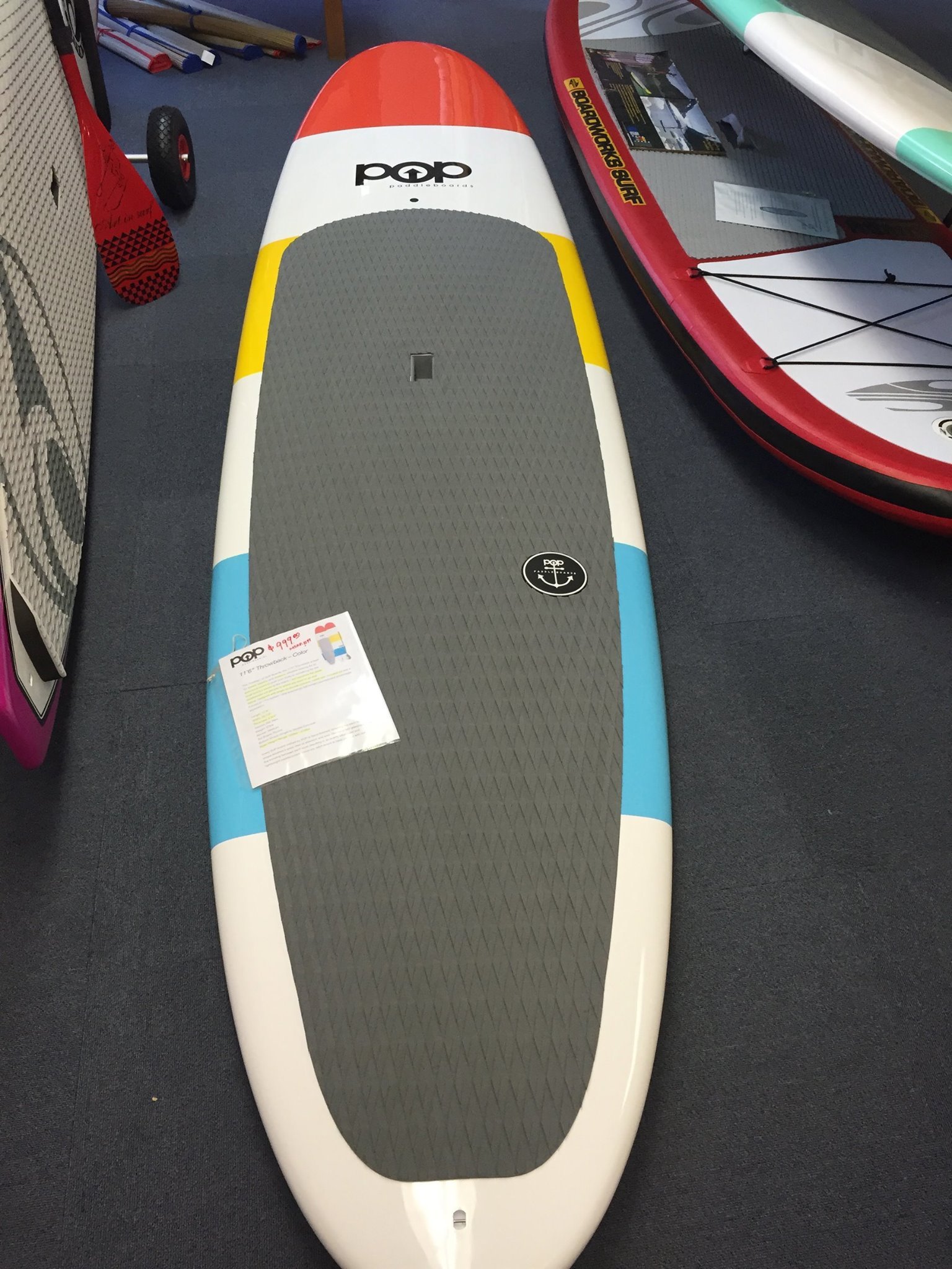 Pop Paddleboard Throwback - Graf Stef Sport
