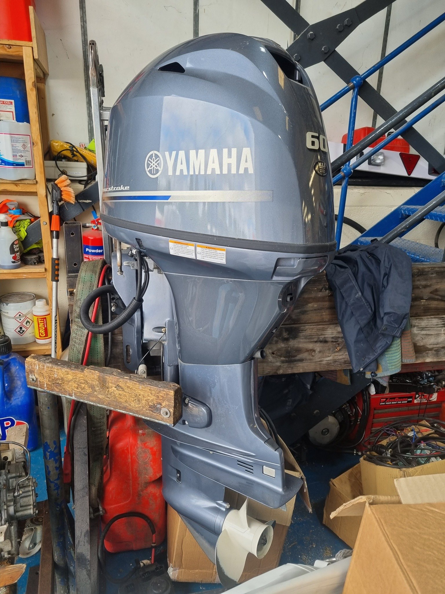 Yamaha 60 HP EFI 4-stroke F60FETL outboard engine - Graf Stef Sport